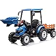 Amazon.com: GOSANTE 24V Kids Ride On Tractor, 3IN1 Riding Excavator w ...