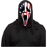 Amazon.com: Fun World Officially Licensed Ghost Face Aged Mask Costume ...