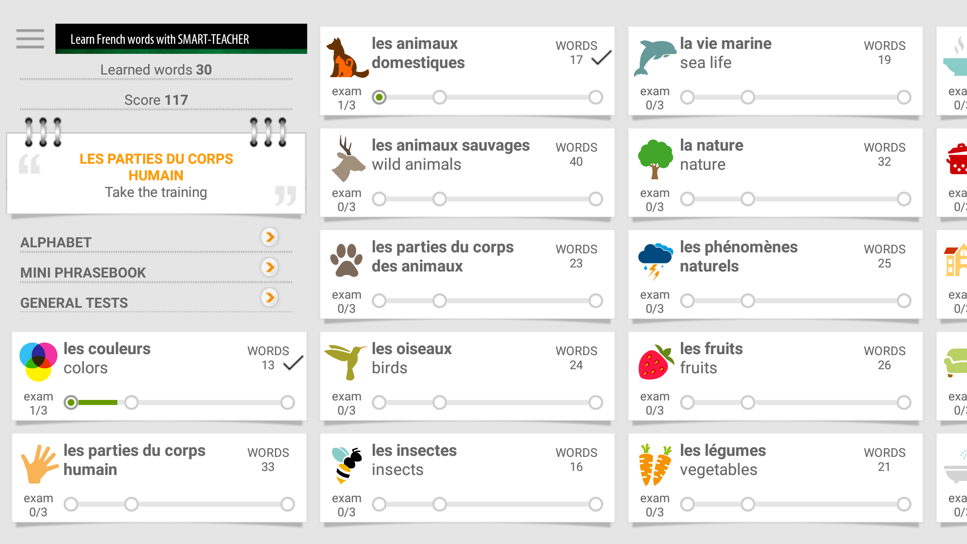 Amazon.com: Learn French words with Smart-Teacher : Apps & Games