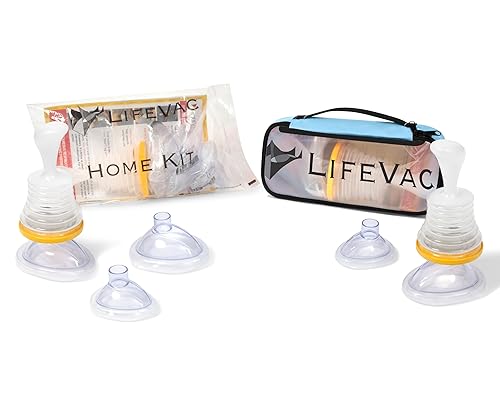 LifeVac Home & Blue Travel Kit Combo - Portable Suction Rescue Device ...