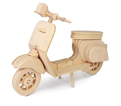 Vespa QUAY Woodcraft Construction Kit FSC in Saudi Arabia | Whizz Wood