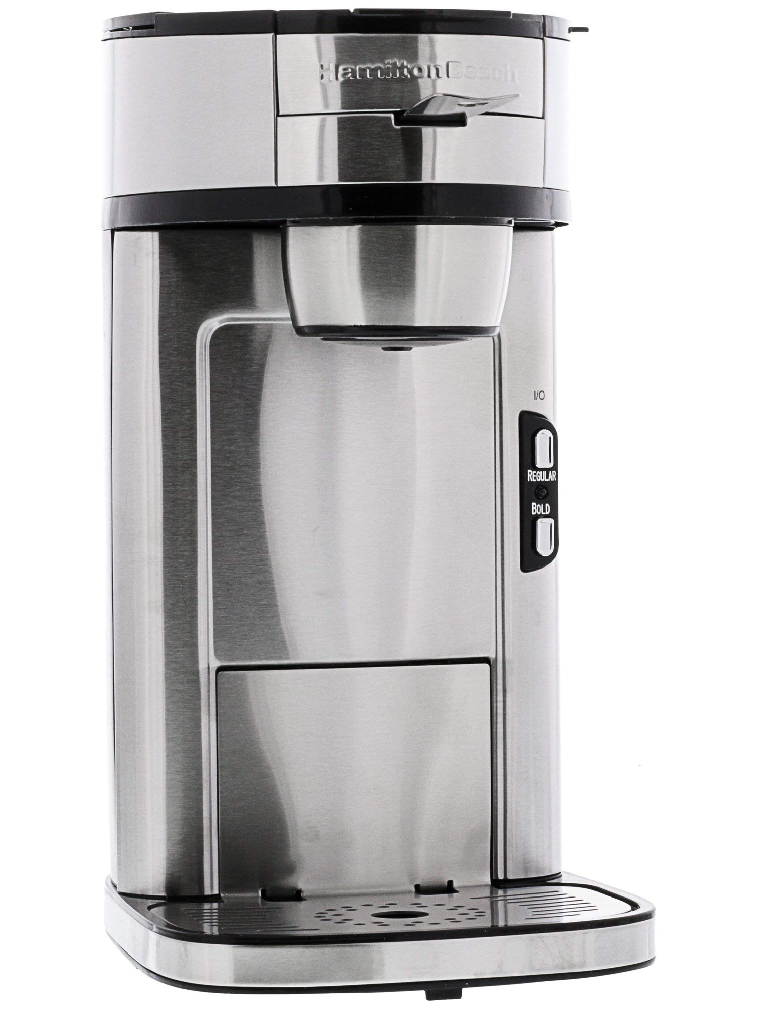 Hamilton Beach The Scoop Single Serve Coffee Maker & Fast Grounds ...