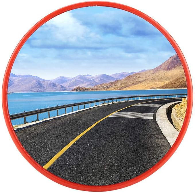 EBTOOLS Traffic Mirror,Round Shape Wide Angle Driveway Road Safety ...