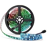 Amazon.com: SUPERNIGHT LED Strip Lights, 16.4FT 5M SMD 5050 Waterproof ...