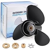 Amazon.com : Gaoyeer 14 1/2 x 19 Pitch 48-832830A45 Aluminum Boat ...