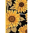 Sunflower Notebook Journal: Lined Paper + Space for Sketches, To-Do ...