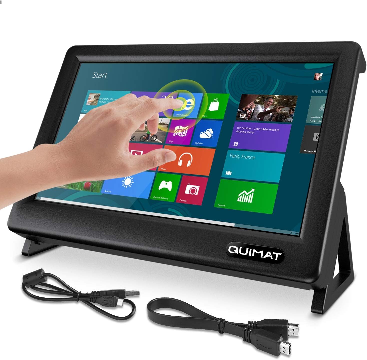 Quimat Touch Screen 7 Inch Display Monitor For Raspberry Pi 1024X600 quimat-touch-screen-7-inch-display-monitor-for-raspberry-pi-1024x600