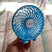 VersionTECH. Hand Held Fan,Portable Handheld USB Rechargeable Fans with ...