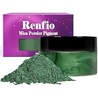 Deep Red Mica Powder for Epoxy Resin 56g / 2oz. Jar - TECHAROOZ 2 Tone ...