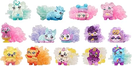 Amazon.com: Mattel Cloudees Minis Collectible Figure 4-Pack Assortment ...