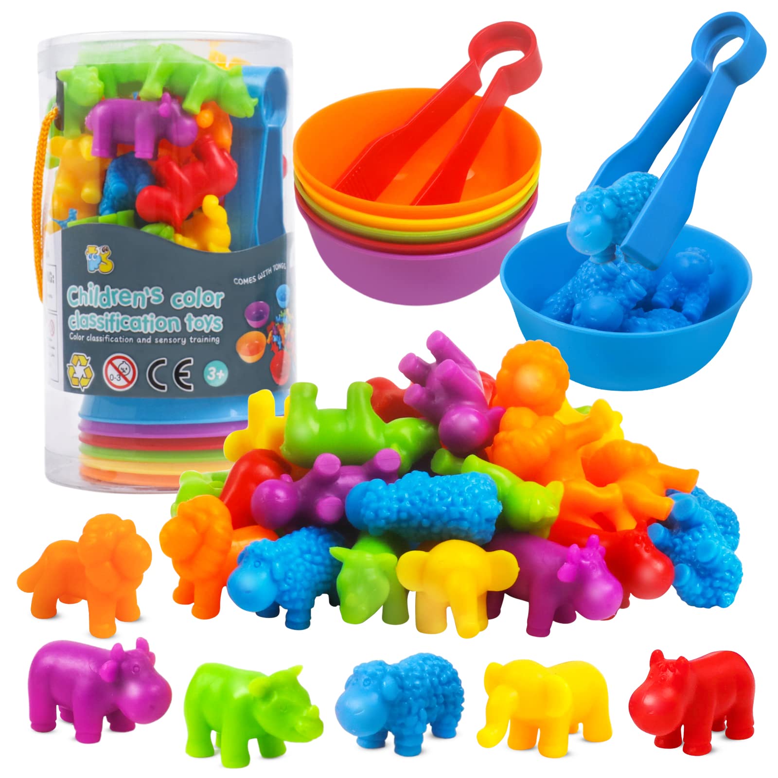 Mua RAEQKS Counting Sorting Toys Matching Stacking Toys with Bowls ...