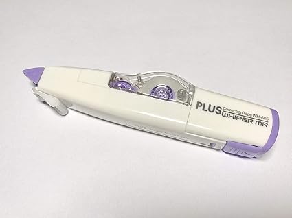 Amazon.com : PLUS Whiper MR - Whiper Mini Roller Correction Tape 5mm x ...