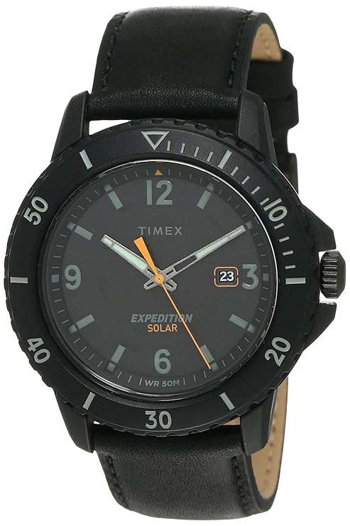 Buy TIMEX Expedition Solar Analog Black Dial Men's Watch-TW4B14700 at ...
