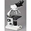 AmScope B100-MS Compound Binocular Microscope, 40X-1000X Magnification ...