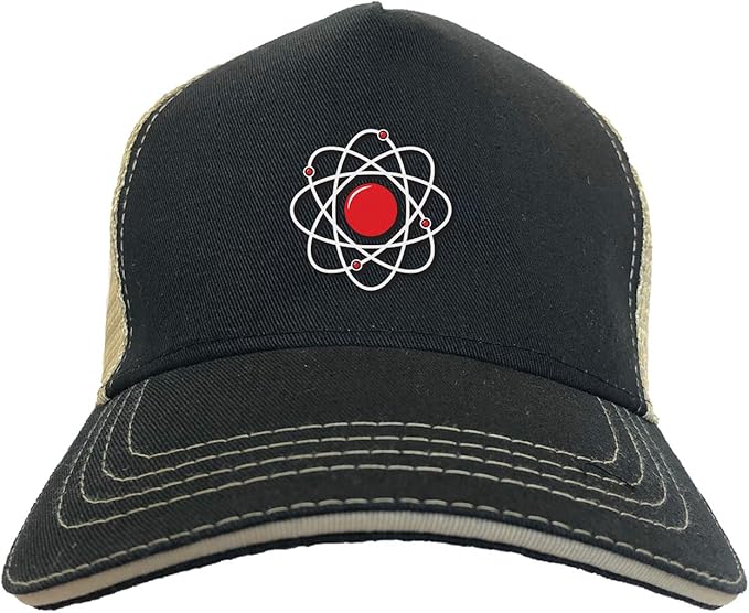 Amazon.com: Atom with Electrons - Atomic Science Twill Soft Mesh ...