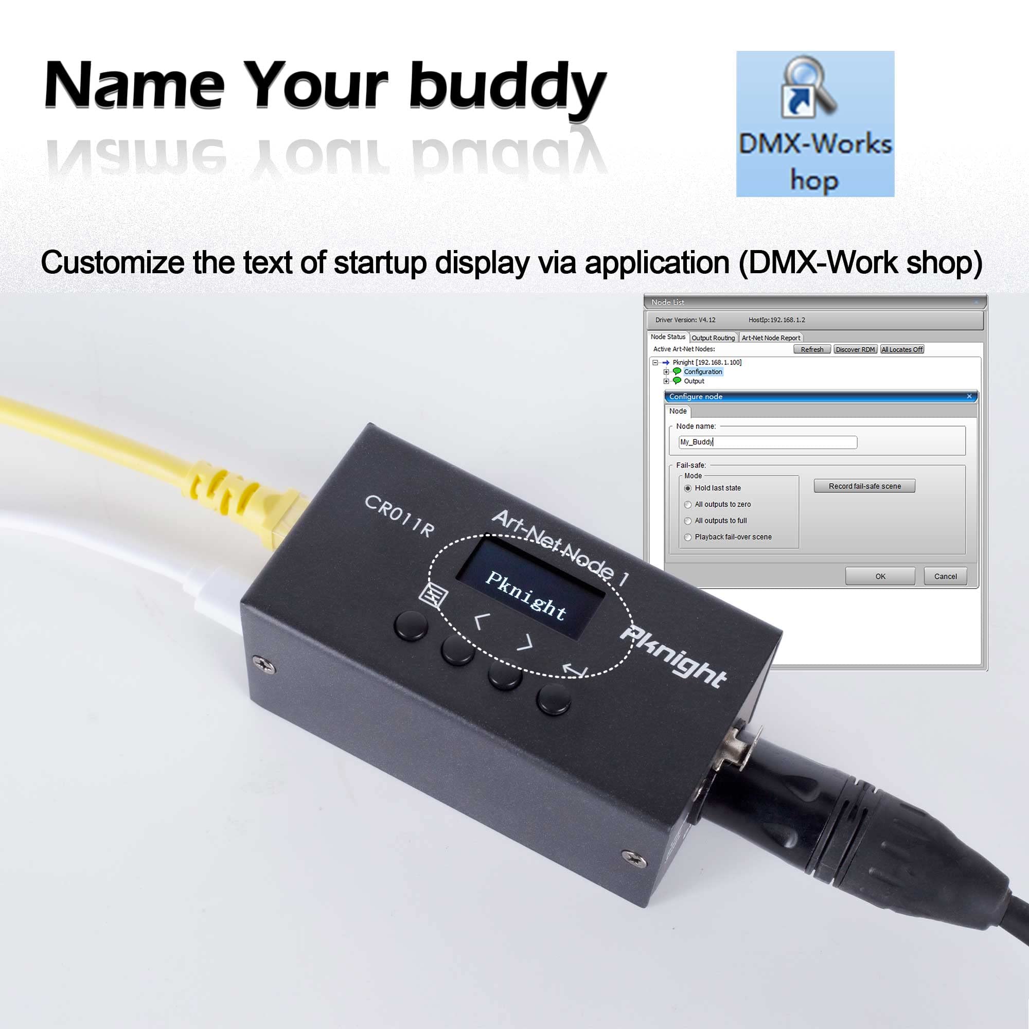 Mua Pknight Bi-directional ArtNet DMX Ethernet Lighting Controller ...