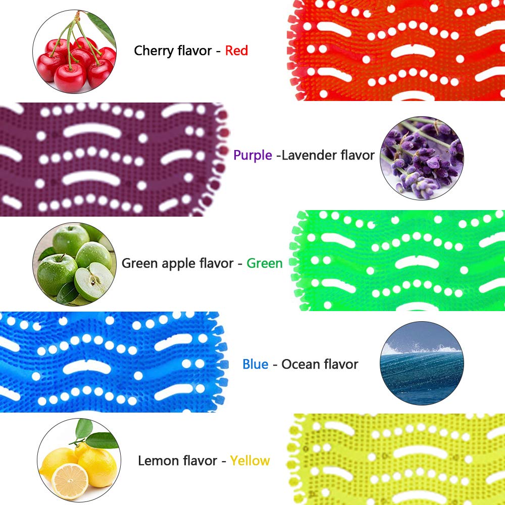 Urinal Screen-10 Packs, Fresh Fragrance, Less Splash, Debris ou，Scent ...