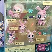 Amazon.com: Littlest Pet Shop Surprise Families Mini Pet Pack (Bunnies ...