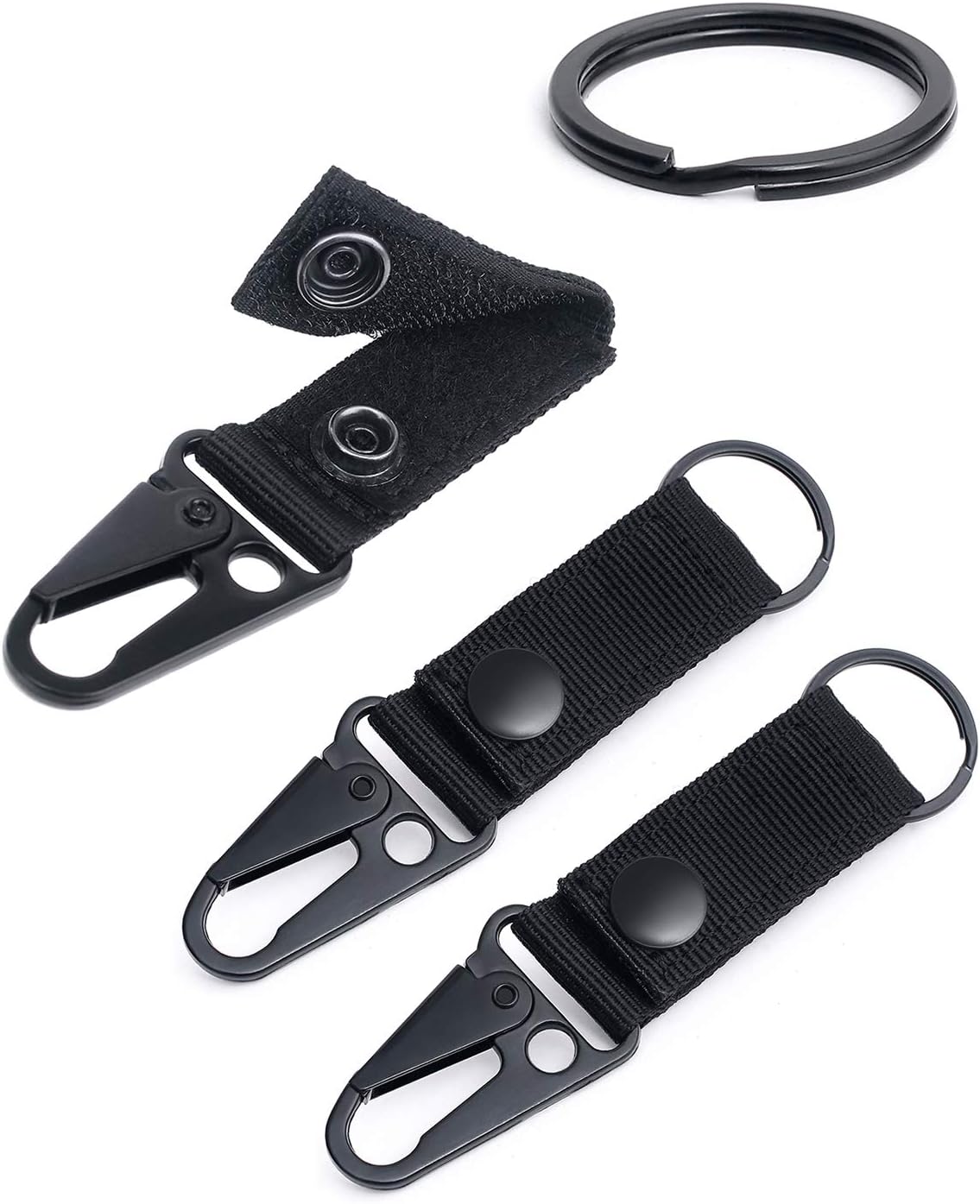 Tacticool Tactical Molle Key Ring 3 Pieces Key Holders Multifunctional ...