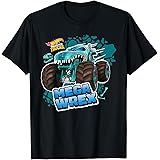 Amazon.com: Hot Wheels RC Monster Trucks 1:6th Scale Mega-Wrex, Large ...