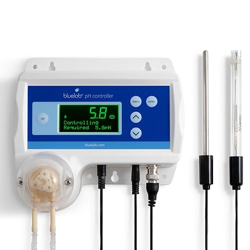 Bluelab pH Controller with Monitoring & Dosing, Digital EC/TDS/PPM ...