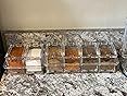 Amazon.com: Six Compartment Condiment & Spice Box Serving Set with ...