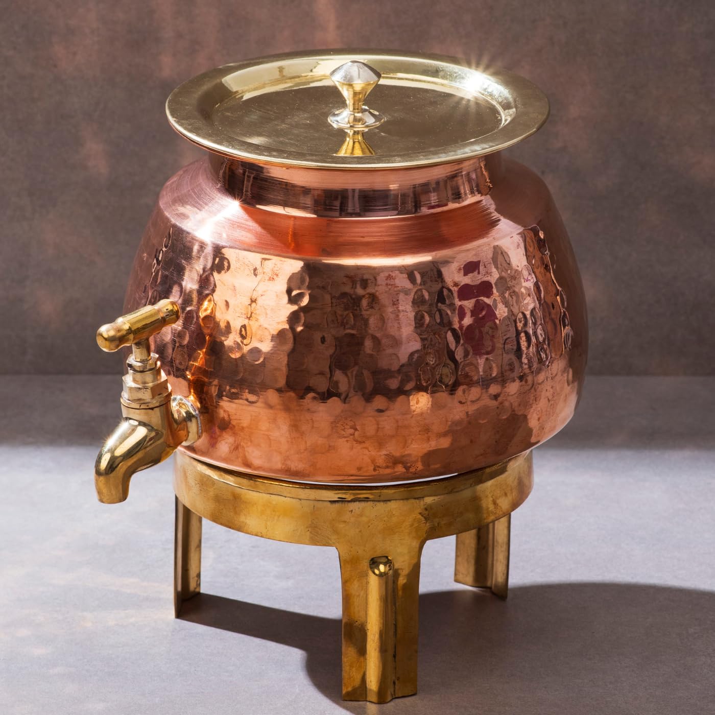 P-TAL Pure Copper Water Dispenser (Matka) | Leak Proof Water Container ...