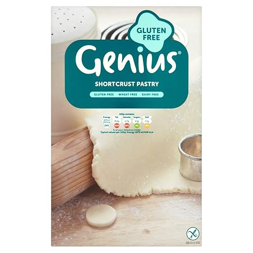 Genius Gluten Free Short Crust Pastry, 400g (Frozen): Amazon.co.uk: Grocery