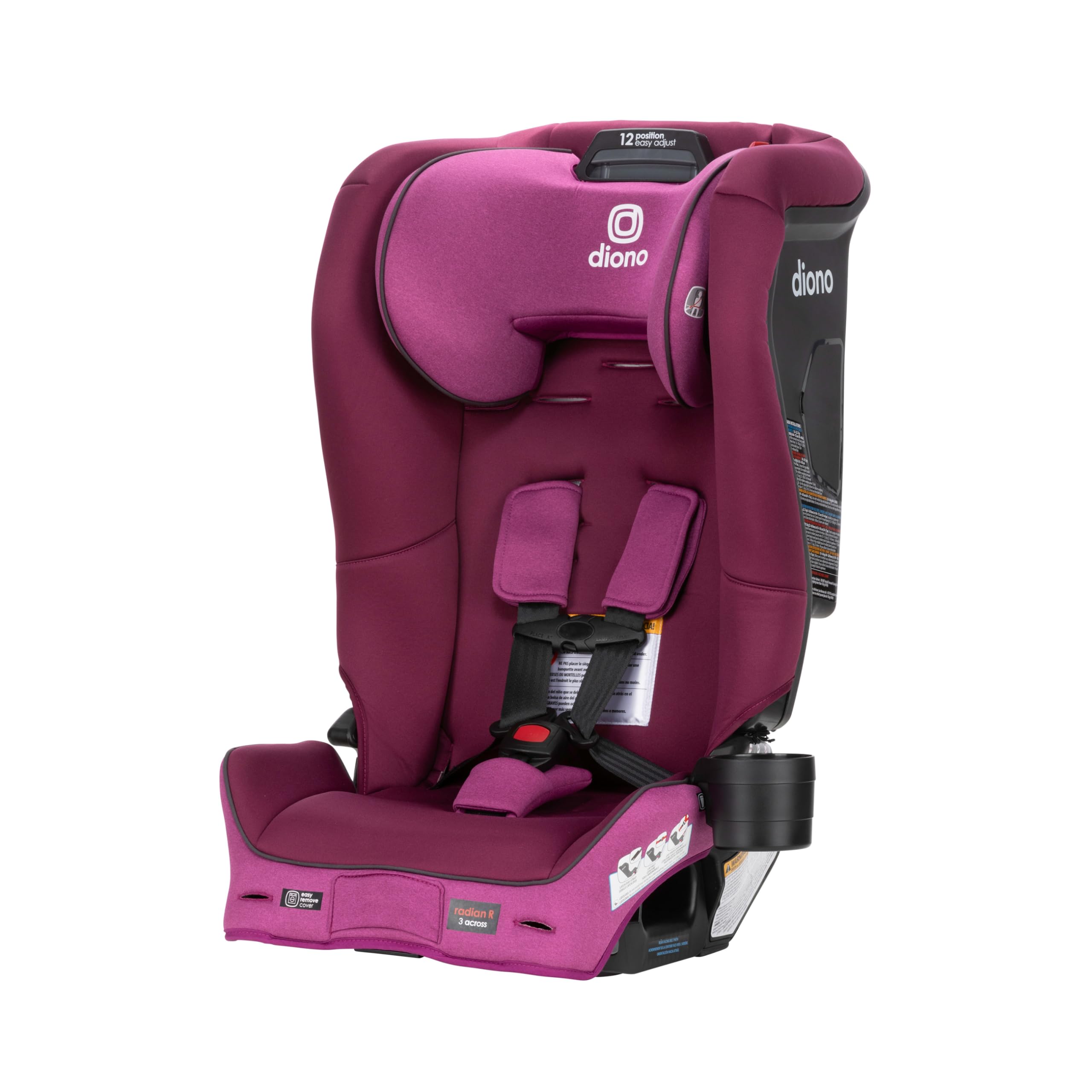 Diono Radian 3R SafePlus, All-in-One Convertible Car Seat, Rear and ...