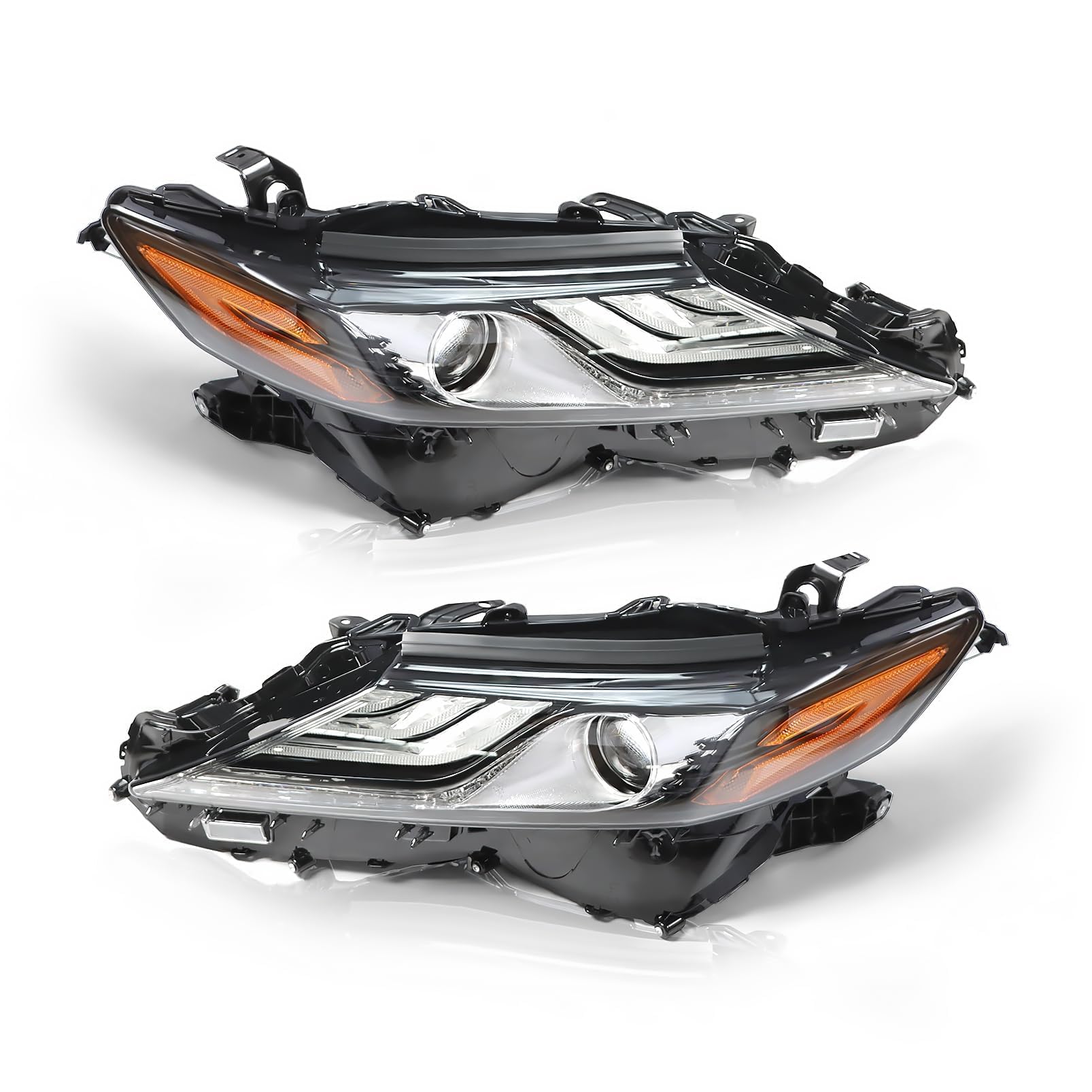 Yunnergo Headlights Assembly Compatible with 2021 2022 Camry XSE XLE ...
