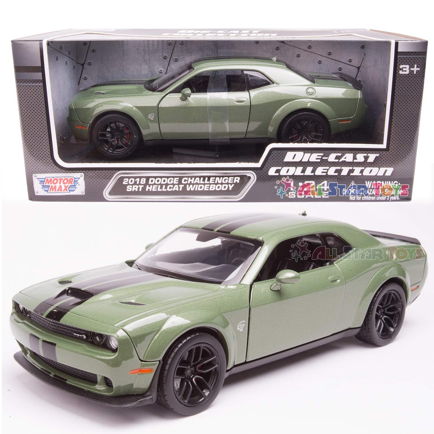 Mua Motor Max 2018 Dodge Challenger SRT Hellcat Widebody, Green ...