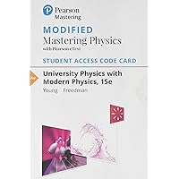 Amazon.com: University Physics with Modern Physics -- Modified Mastering Physics with Pearson ...