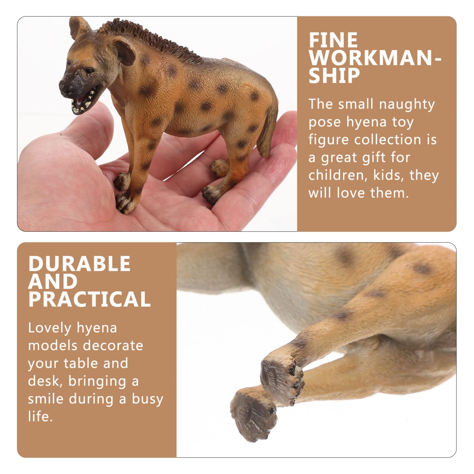 Mua Zerodeko 1PC Hyena Model, Realistic Hyena Toy Figurine, Wild Style ...