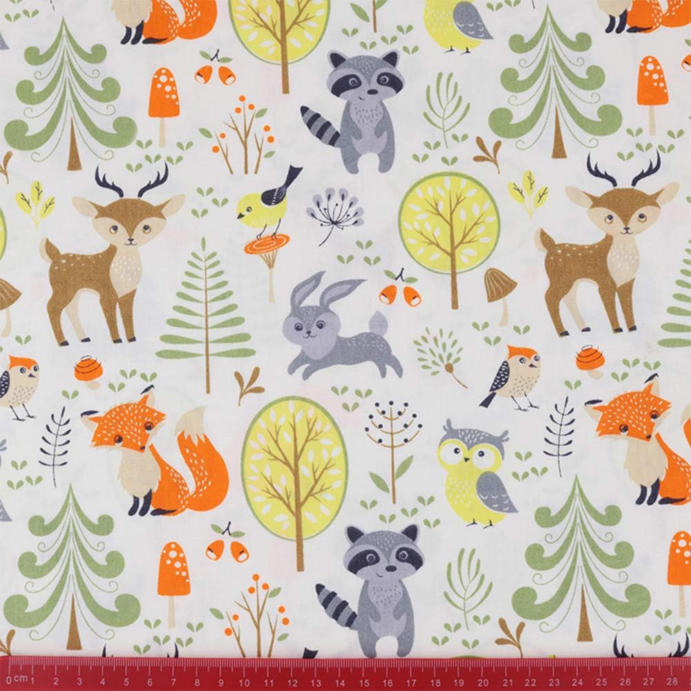 8 Pieces 46cm x 56cm Top Cotton Craft Fabric Bundles Fat Quarters ...