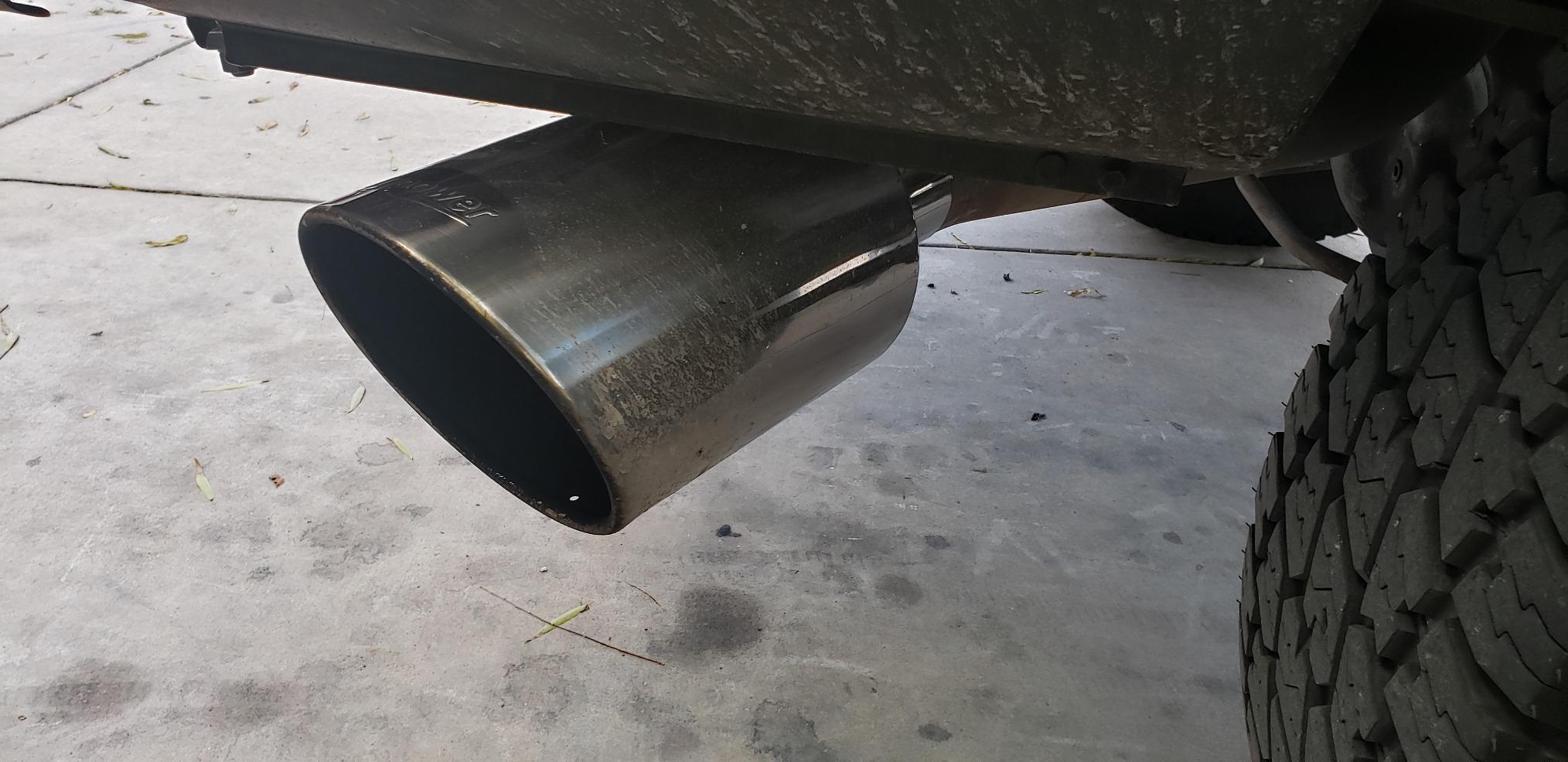 $9/mo - Finance Upower 4 inch Inlet 8 inch Outlet Exhaust Tip Stainless ...