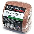 Copper Wool (Medium Grade) - 1lb Roll - by Rogue River Tools. Choose ...