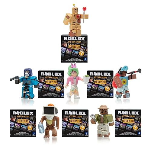 Roblox Celebrity Collection - Series 10 Mystery Figure 6-Pack [Includes ...