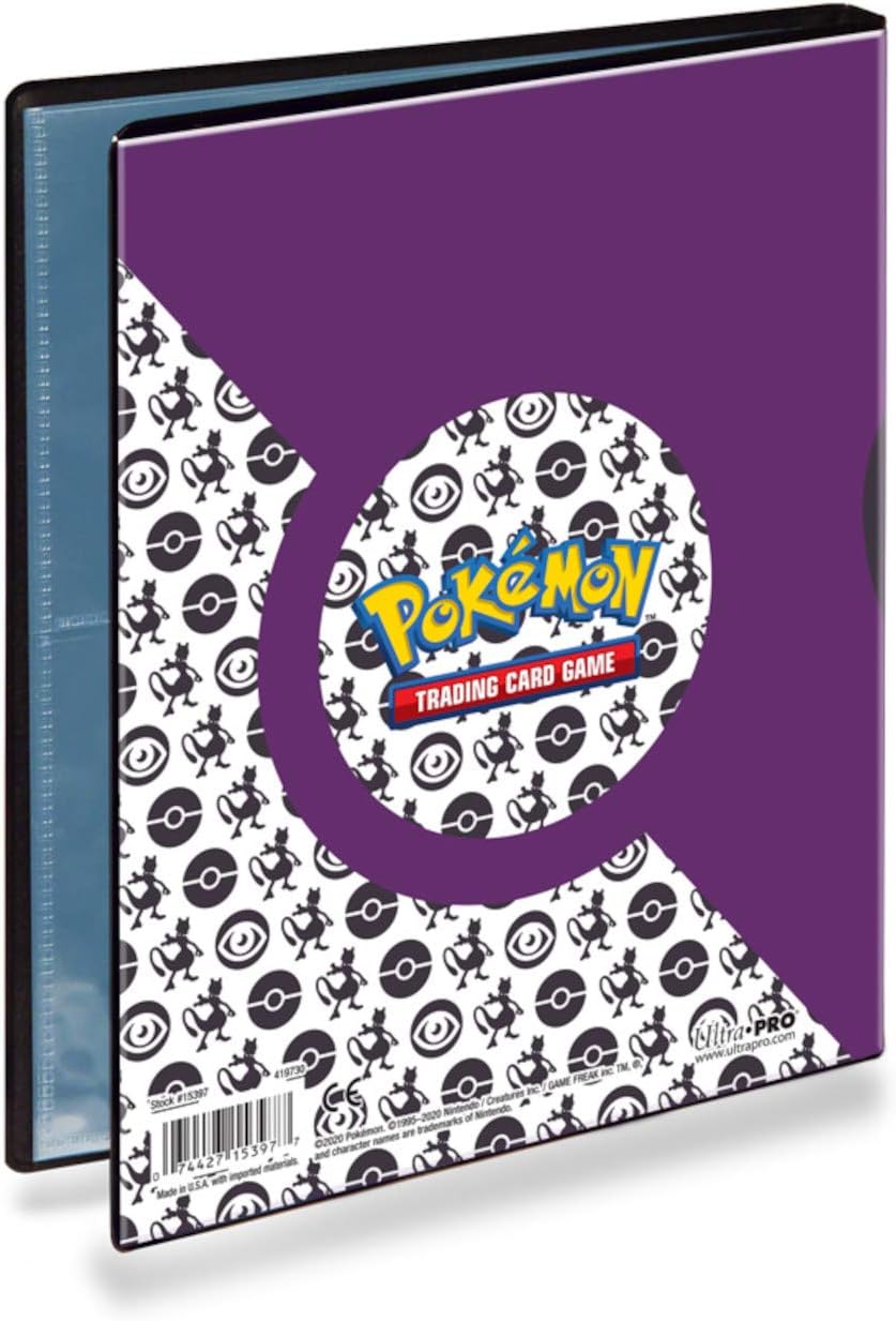 Ultra Pro E-15400 9 Pocket Pro Binder-Pokemon Mewtwo – BigaMart