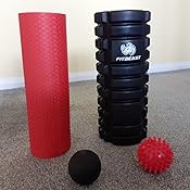 Foam Roller 2 in 1 Foam Rollers 4 Piece Set for Deep Tissue Muscle ...