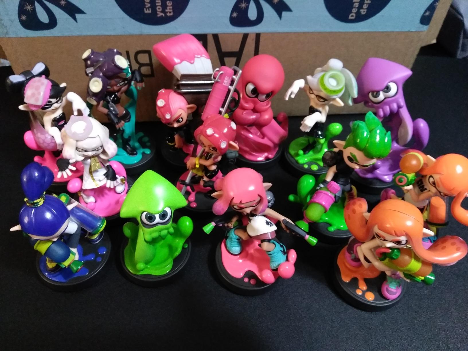 $10/mo - Finance Nintendo Splatoon Series - Octoling Amiibo 3-pack ...