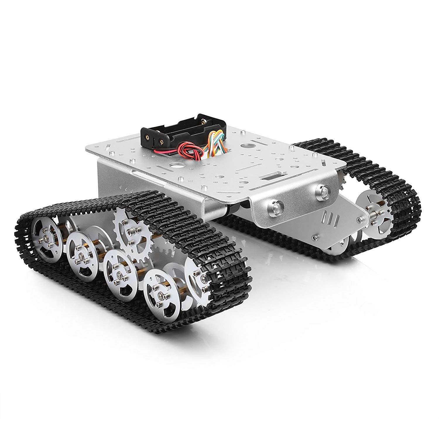 Tracked Robot Smart Car Platform Metal Aluminium Alloy Tank Chassis ...