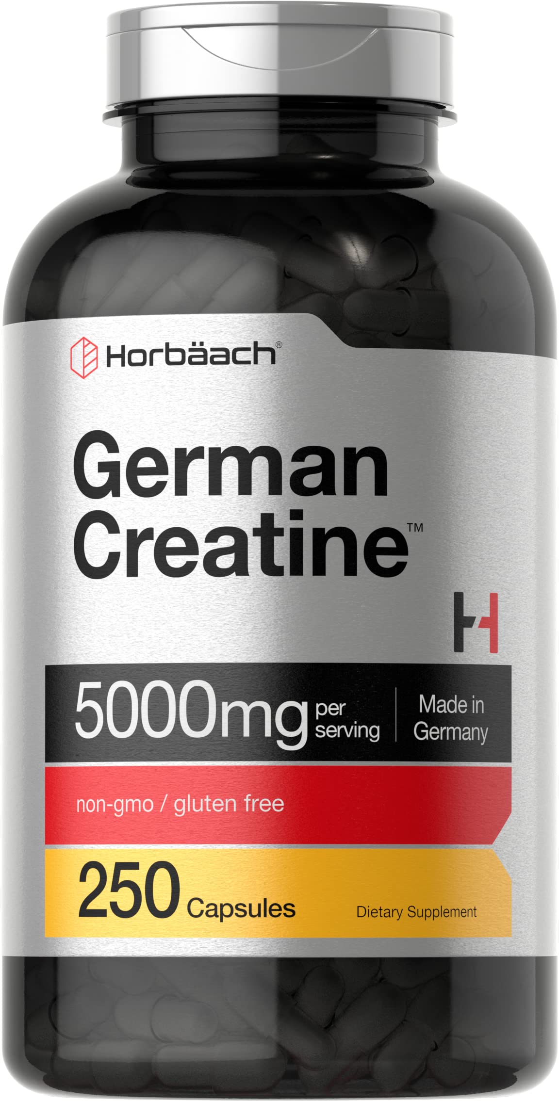 Mua Horbaach German Creatine Monohydrate | 5000mg | 250 Powder Capsules ...