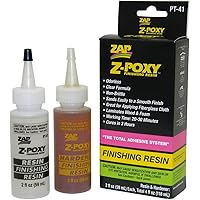 Amazon.com: Pacer Technology (Zap) Z-Poxy Finishing Resin Adhesives, 4 oz : Arts, Crafts & Sewing