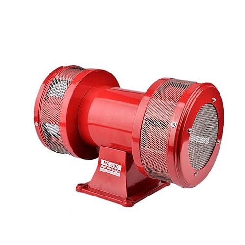MS-590 Motor Driven Air Raid Siren Metal Horn Industry Boat Alarm 160db ...