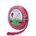 Amazon.com: Hipa .080”1-Pound by 472-foot Trimmer Line Round Twist ...