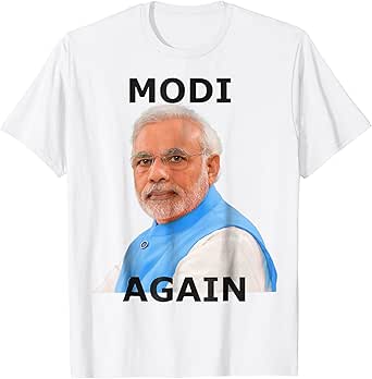 Amazon.com: Modi Again tee shirt - Narendra Modi: Clothing