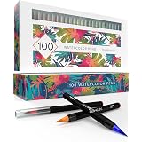 Amazon.com: Watercolor Brush Pens by GenCrafts - Set of 20 Premium ...