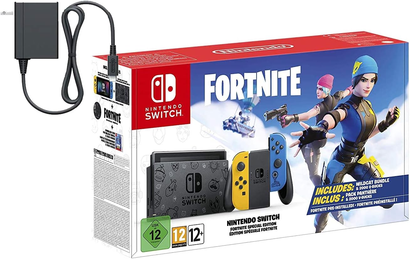 Nintendo Switch Console Fort - Nite Wildcat 2020 Holiday Special ...