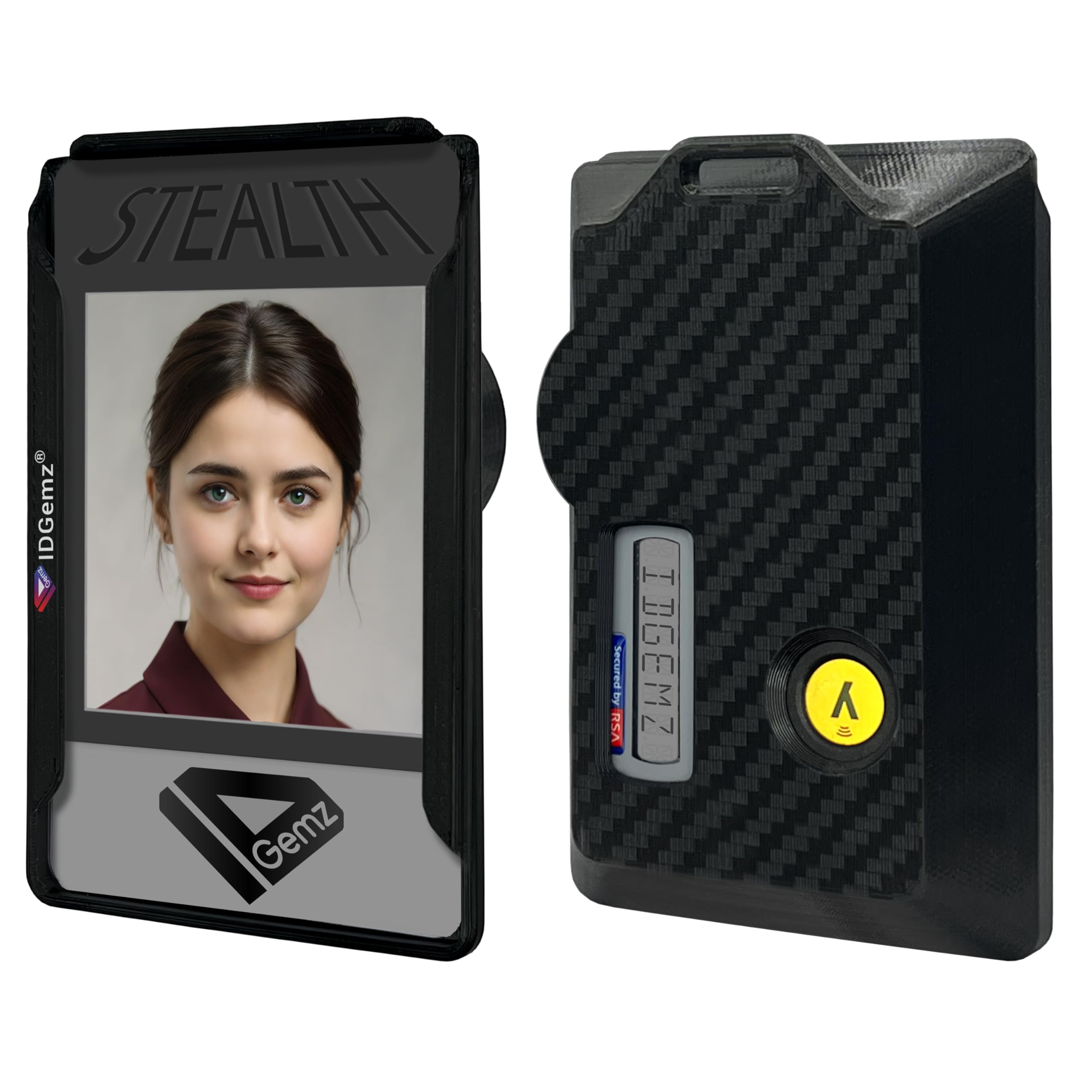 Badge Holder for RSA SecurID and Yubikey5 NFC Tokens - Holds up to 3 ...