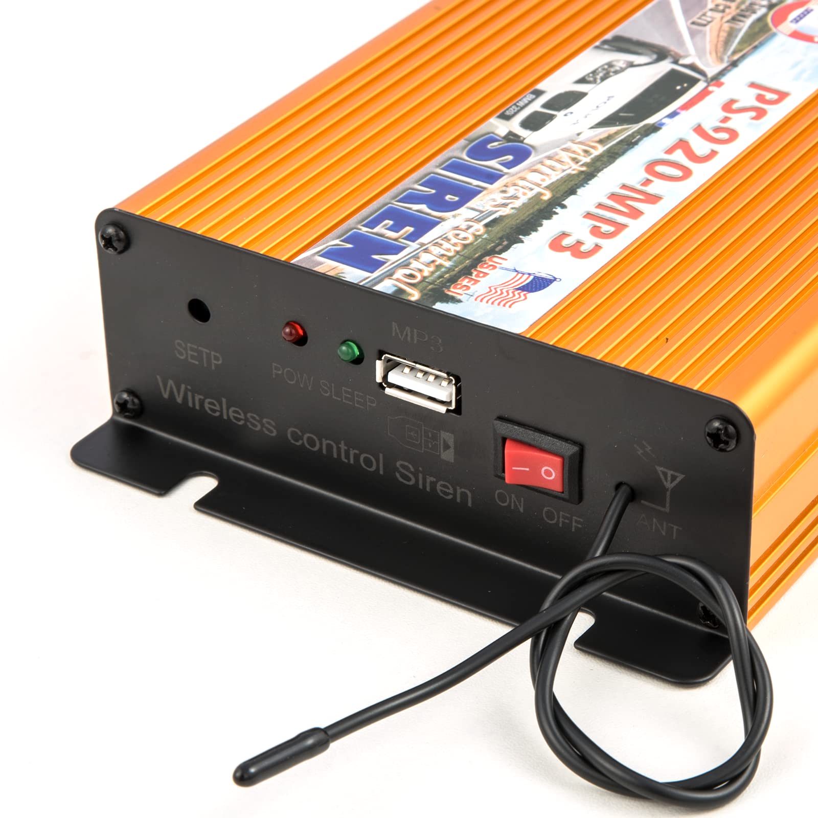 Mua CXRCY 200W Loud Car Truck PA System 12V, 18 Tones 120-180dB Warning ...